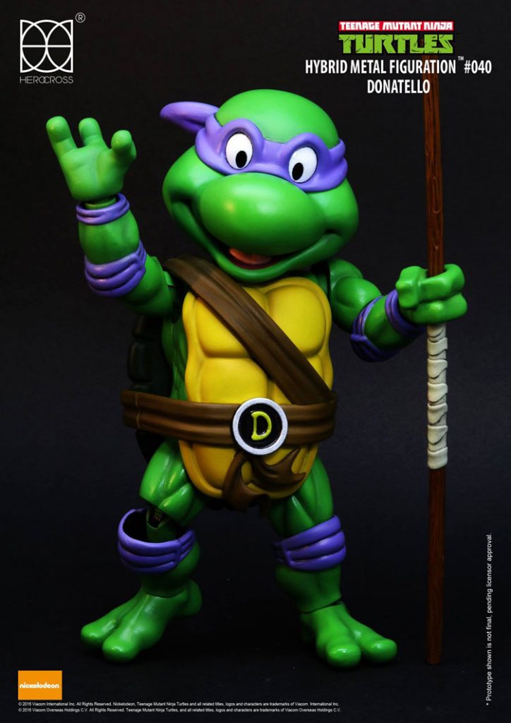 TMNT Die Cast Metal Action Figures by Herocross | ActionFiguresDaily.com