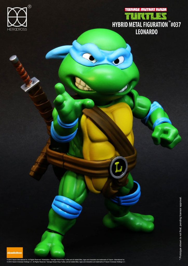 TMNT Die Cast Metal Action Figures by Herocross | ActionFiguresDaily.com