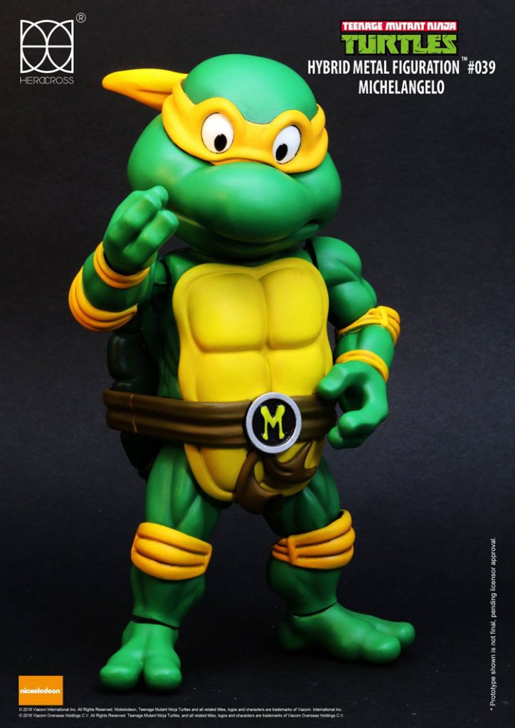 TMNT Die Cast Metal Action Figures by Herocross | ActionFiguresDaily.com