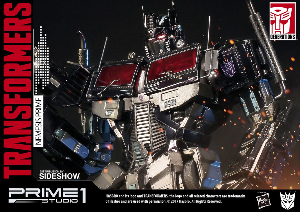 Nemesis Prime Statue by Prime 1 Studio | ActionFiguresDaily.com