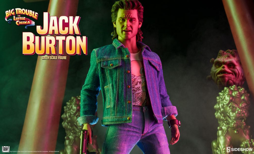 Jack Burton Big Trouble in Little China Sixth Scale Figure by Sideshow ...