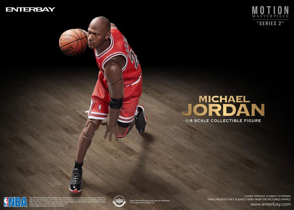 Enterbay NBA Michael Jordan 1:9 Scale Action Figure ...