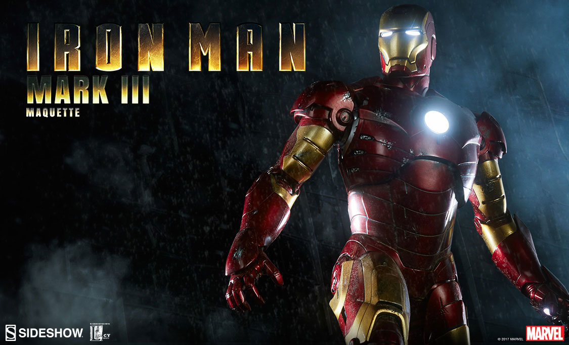 Iron Man Mark III Maquette by Sideshow Collectibles Coming Soon ...