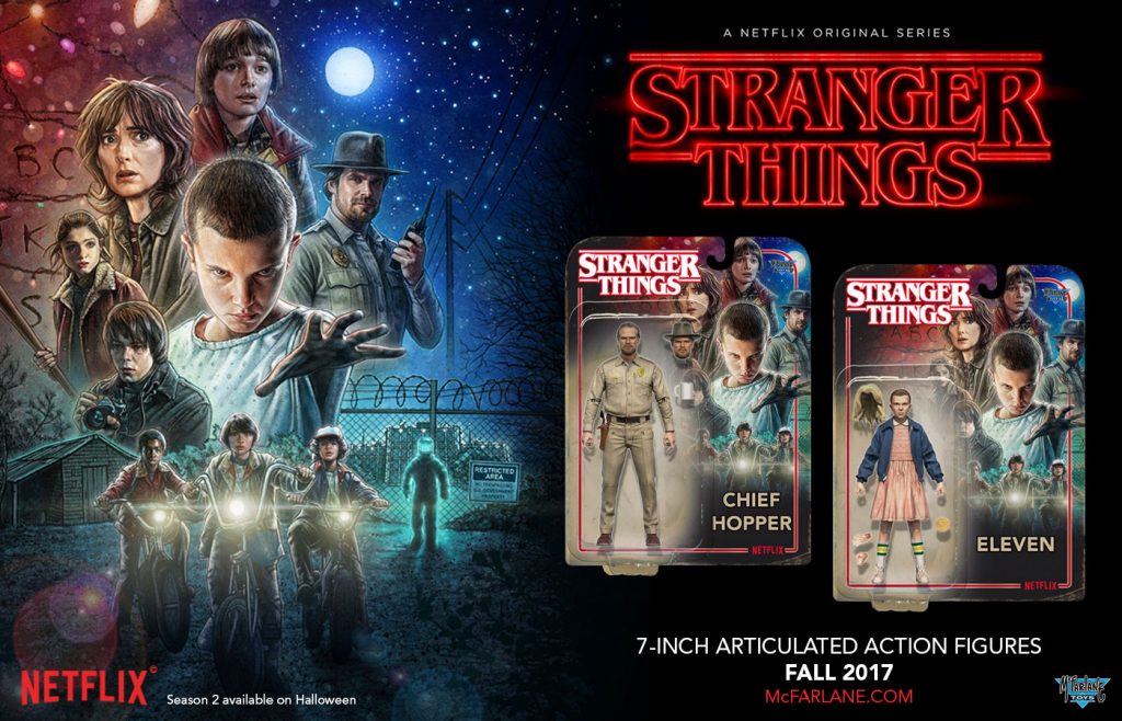 Stranger Things Action Figures by McFarlane Toys | ActionFiguresDaily.com