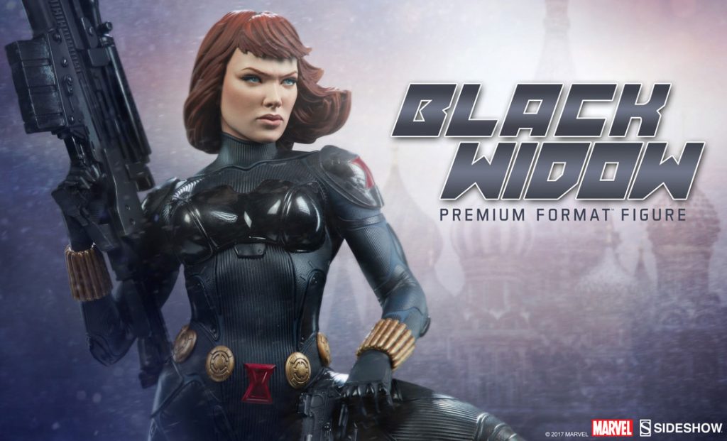 Black Widow Premium Figure by Sideshow Preview | ActionFiguresDaily.com