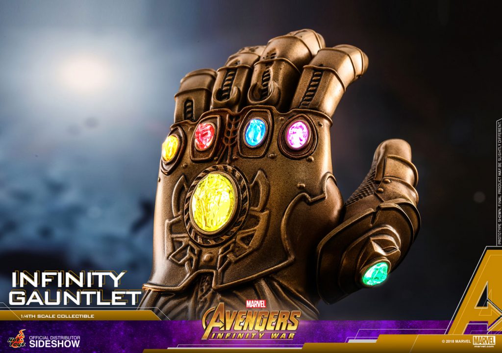 Hot Toys Infinity Gauntlet for Avengers Infinity War ...