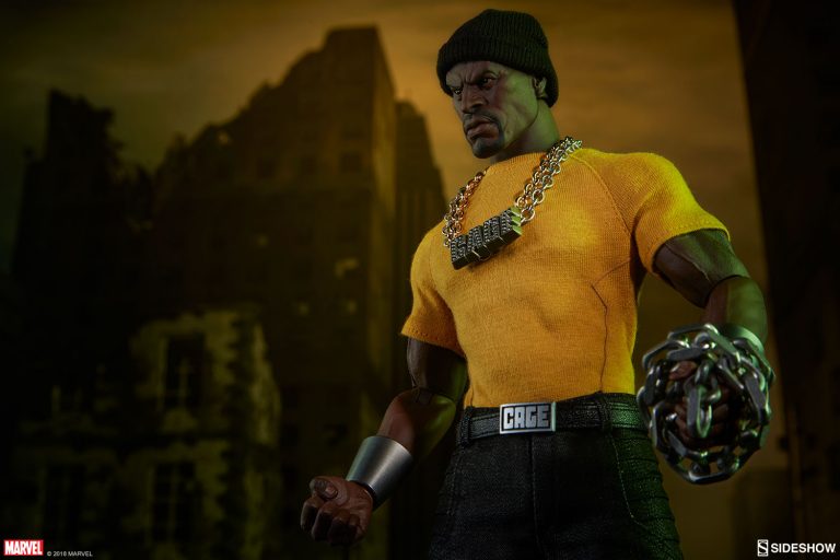 Sideshow Luke Cage Sixth Scale Figure | ActionFiguresDaily.com