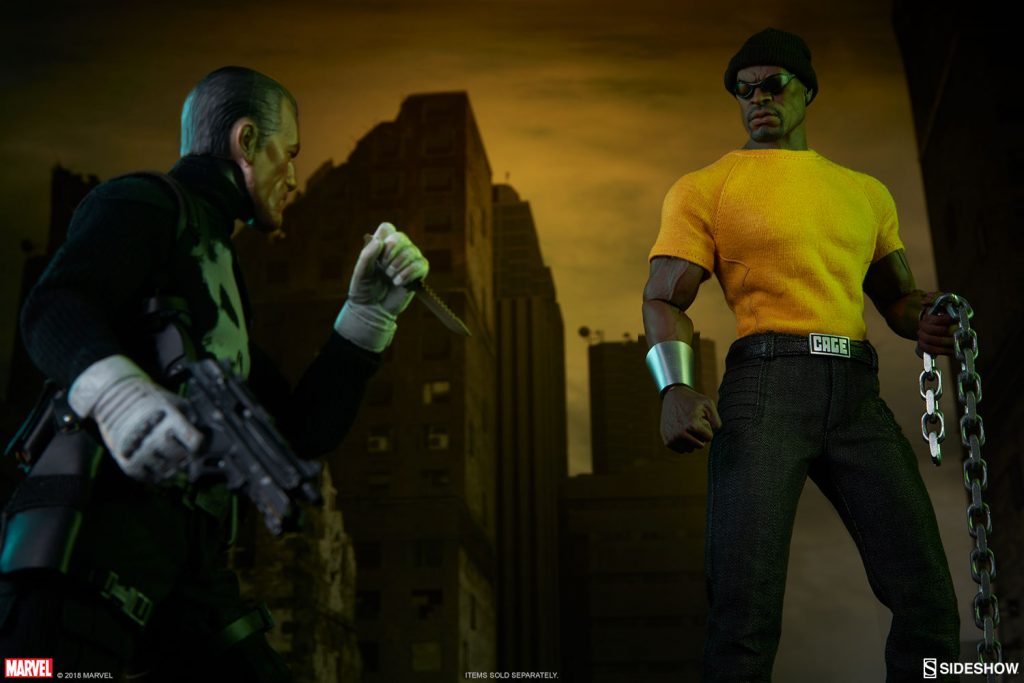 Sideshow Luke Cage Sixth Scale Figure | ActionFiguresDaily.com