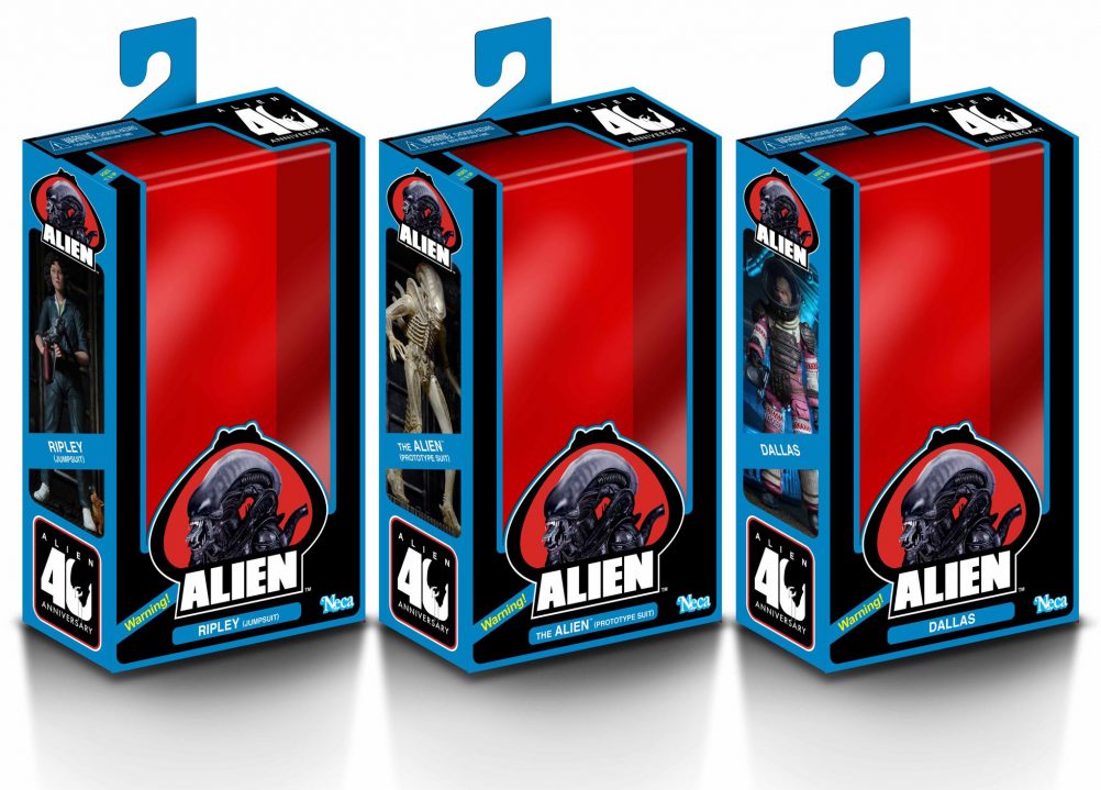 NECA Alien 40th Action Figures Series 1 | ActionFiguresDaily.com