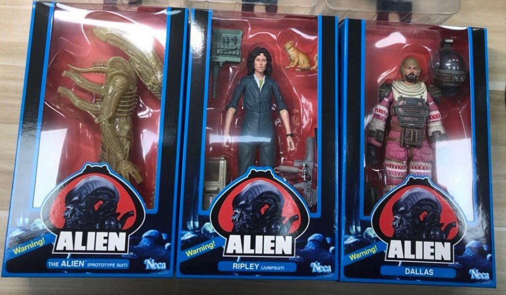 NECA Alien 40th Action Figures Series 1 | ActionFiguresDaily.com