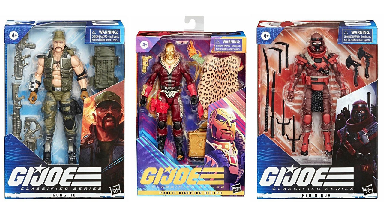 GI Joe Classified Pimp Daddy Destro Gung Ho Red Ninja First Looks ...
