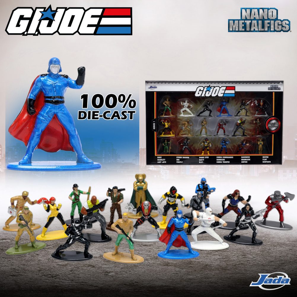 GI Joe Nano Metalfigs Mini Figure 18 Pack by Jada Toys