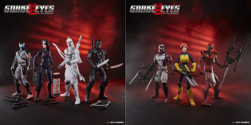 GI Joe Snake Eyes Movie Core Action Figures