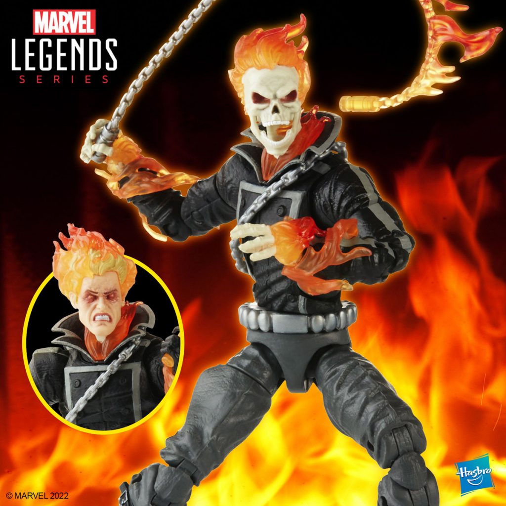 Ghost Rider Marvel Legends Retro Action Figure