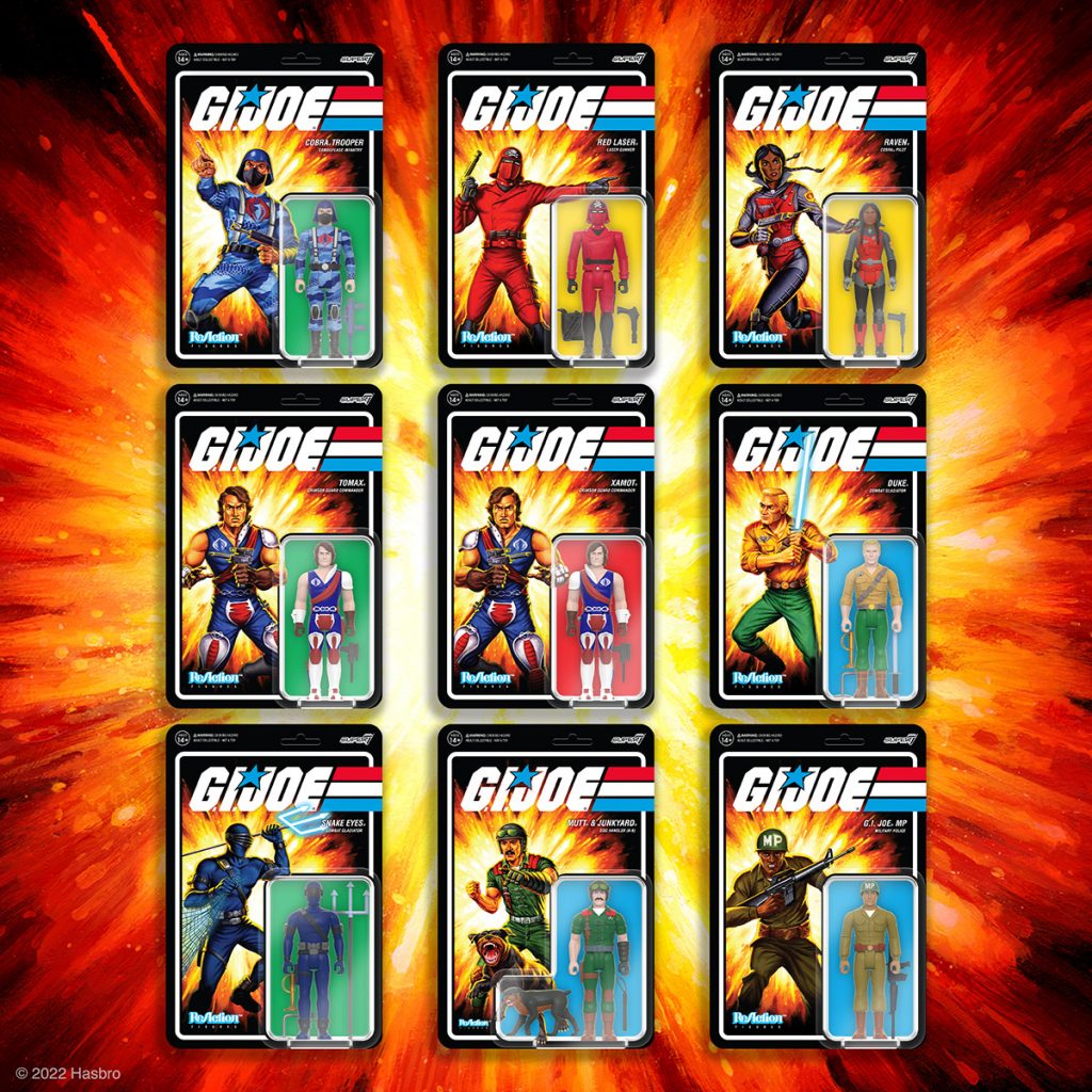 GI Joe ReAction Figures Wave 5 by Super7