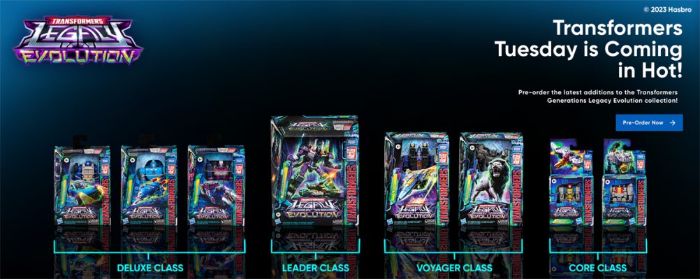 Transformers Legacy Evolution Wave 3 Action Figures